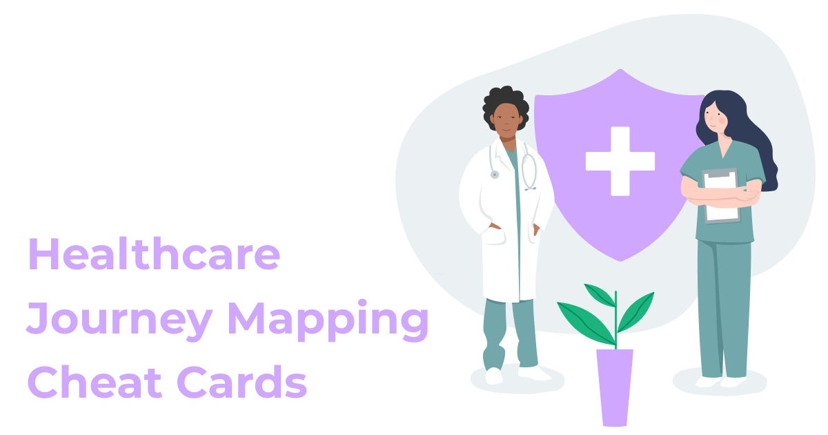 Master healthcare journey stages with our free cheat cards