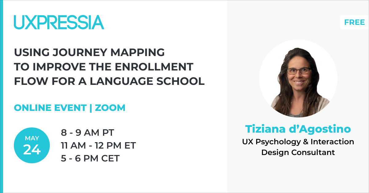 Webinar: Improving the enrollment flow with journey mapping