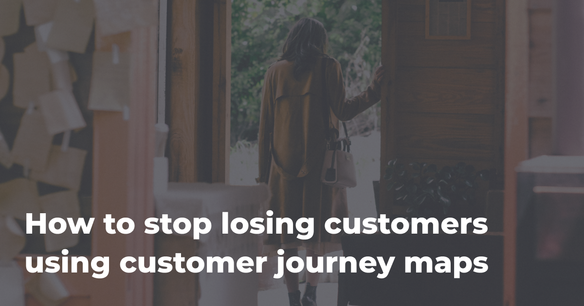 How to prevent customer loss with journey mapping
