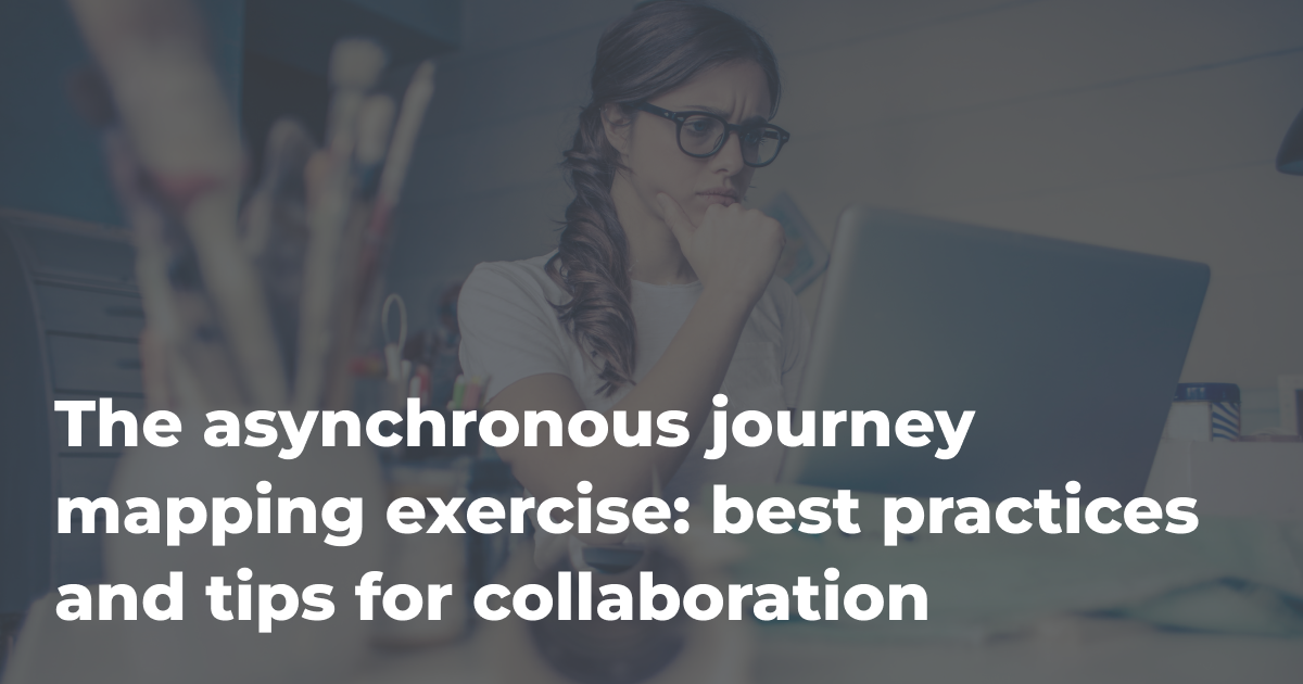 How to do the asynchronous journey mapping exercise How to do the asynchronous journey mapping exercise