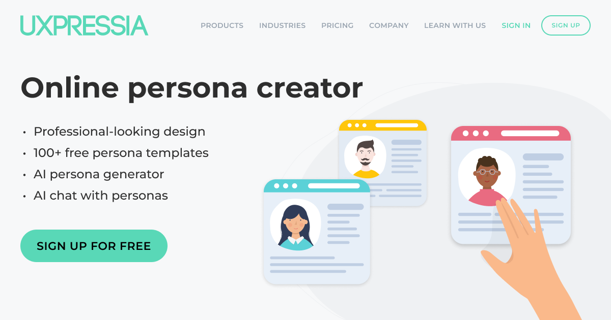 Online Persona Builder for Teams | Customer Persona Creator